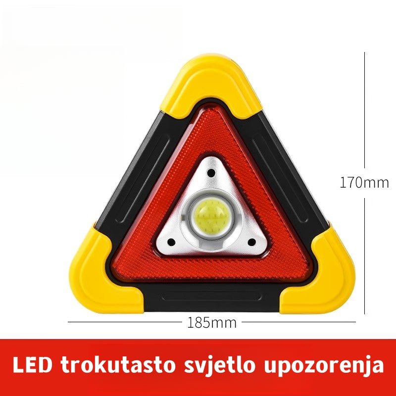 Trokutasti znak upozorenja LED svjetlo jedno zrno svjetiljke – Lotus Centar
